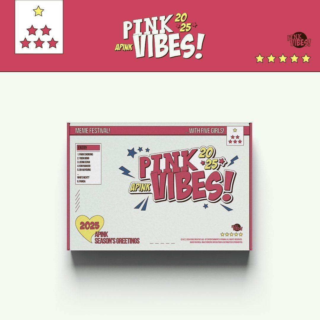 apink 2025 season greetings, Hobbies & Toys, Collectibles & Memorabilia, K-Wave on Carousell