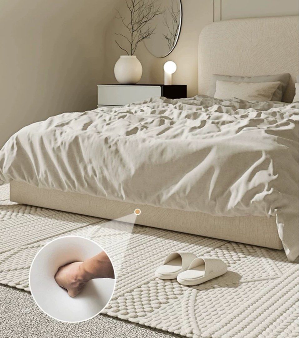 ARI Modern Fabric Bedframe, Furniture & Home Living, Furniture, Bed ...
