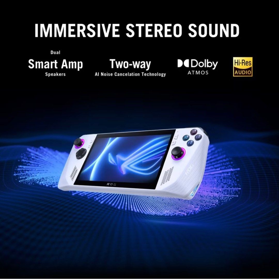 ASUS Rog Ally Z1 Extreme 512GB SSD 16GB Ram FOC ROG Case, Video Gaming ...