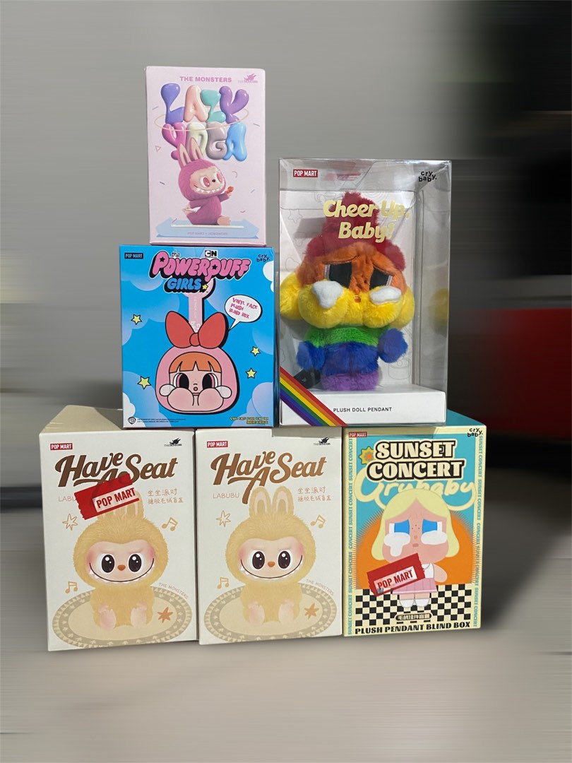 Authentic Pop mart items, Hobbies & Toys, Toys & Games on Carousell