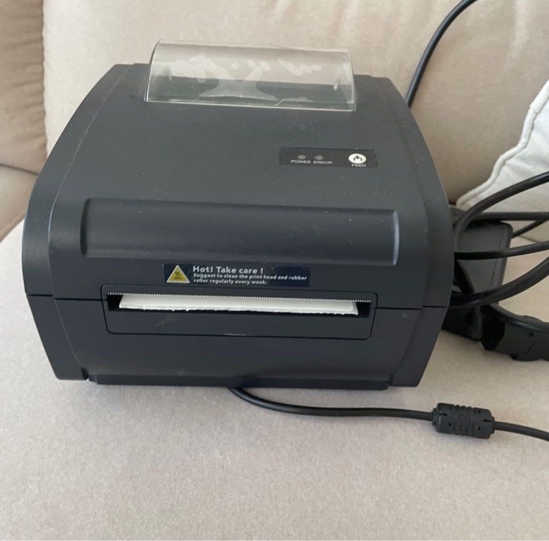 AWB Airway bill thermal label printer, Computers & Tech, Printers ...