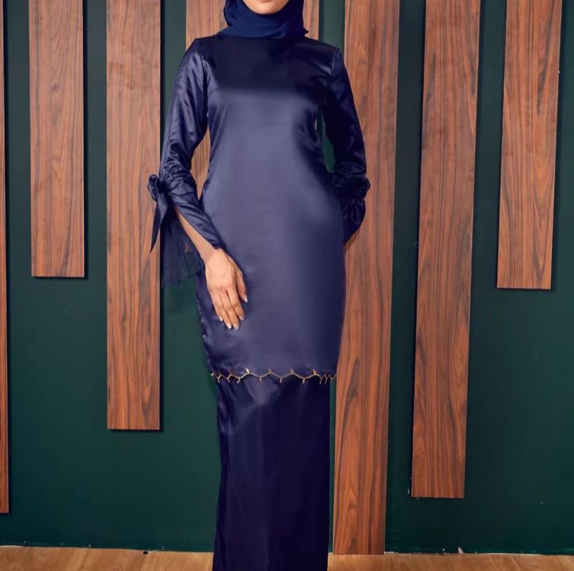 Baju kurung rania by Rqal Exclusive, Women's Fashion, Muslimah Fashion ...