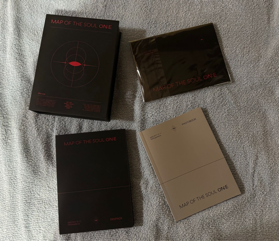 [BLU-RAY] MAP OF THE SOUL ON:E Concert NO PC AND POSTCARDS, Hobbies ...