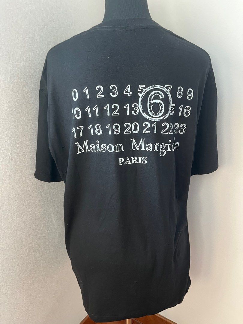 BN Maison Margiela Print Tee Shirt (Unisex), Men's Fashion, Tops & Sets ...