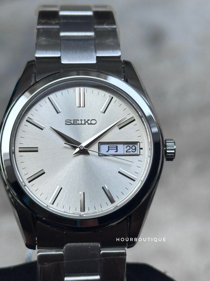 Brand New Seiko Spirit Quartz Silver Dial 37mm Japan Only Watch SBTH007, Men's Fashion, Watches ...