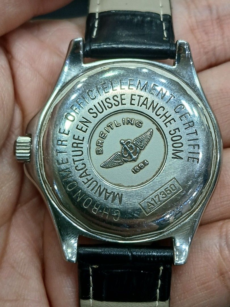 Breitling Colt A17350 38mm, Fesyen Pria, Jam Tangan di Carousell