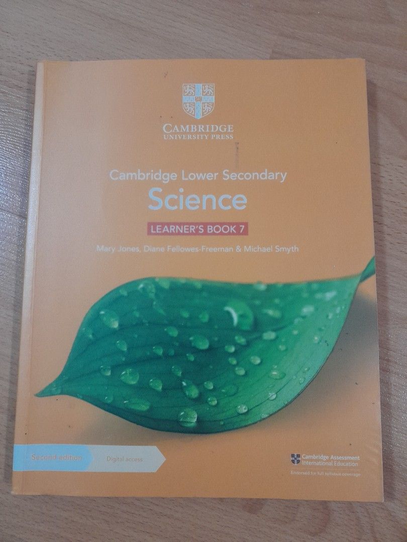 Cambridge Lower Secondary Science Learner Book 7 2nd Edition, Hobbies & Toys, Books & Magazines ...