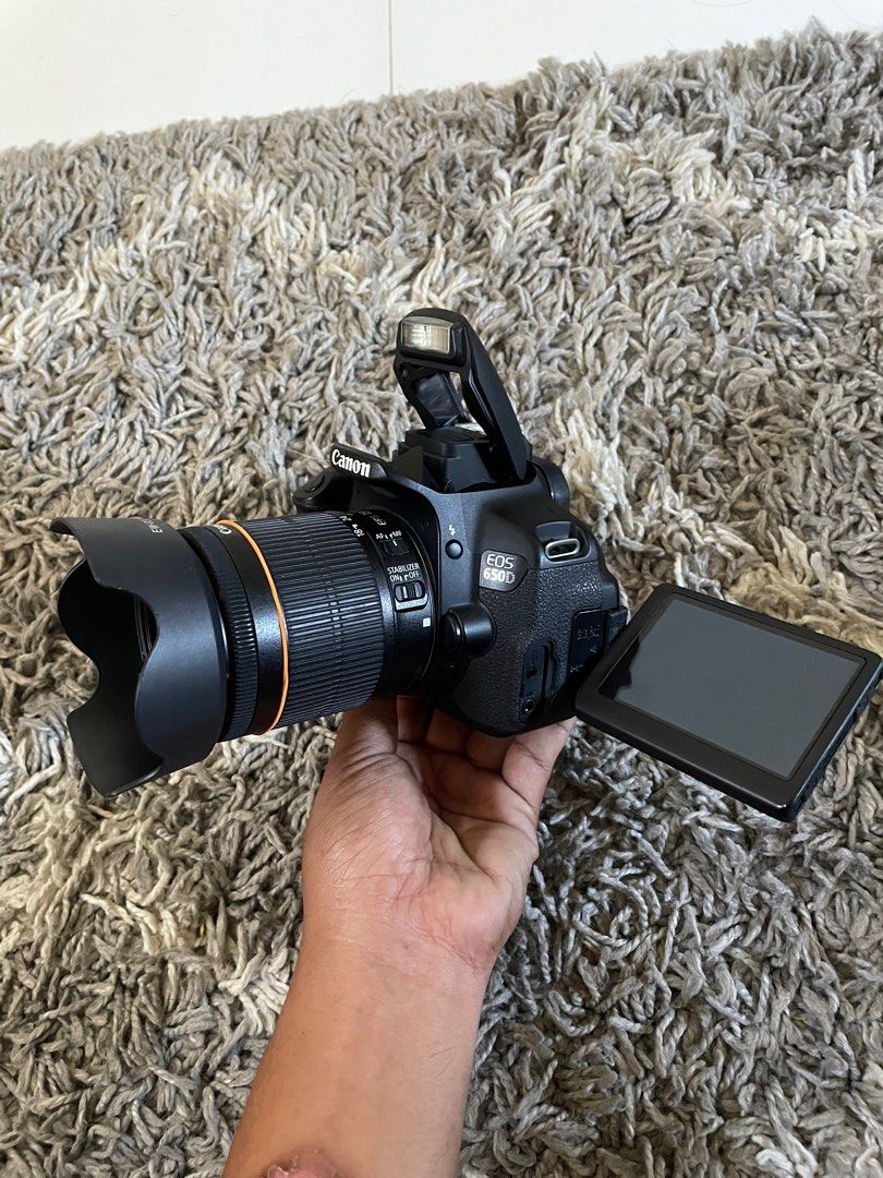 CANON EOS 650D WITH KIT LENS 18-55MM IS II, Photography, Cameras on Carousell