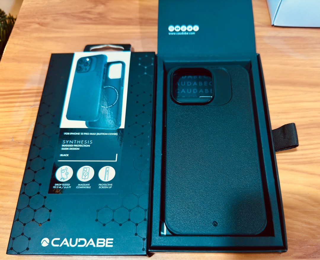 Caudabe Synthesis Case for iPhone 15 Pro Max, Mobile Phones & Gadgets ...