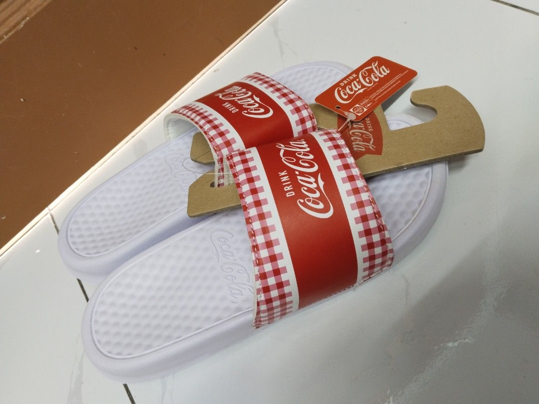 Coca Cola Coke Sandals Selipars, Women's Fashion, Footwear, Sandals on ...