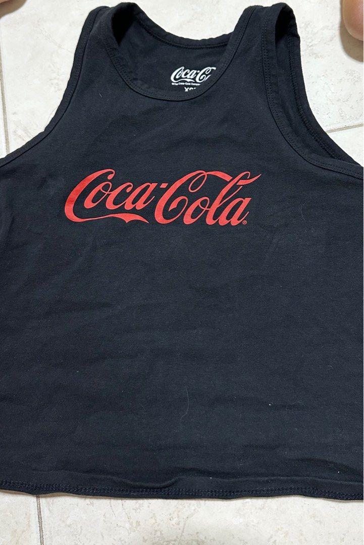 Coca Cola top, Women's Fashion, Tops, Sleeveless on Carousell