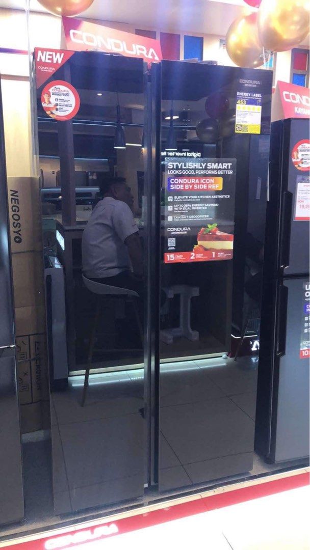 CONDURA SIDE BY SIDE INVERTER REFRIGERATOR, TV & Home Appliances ...