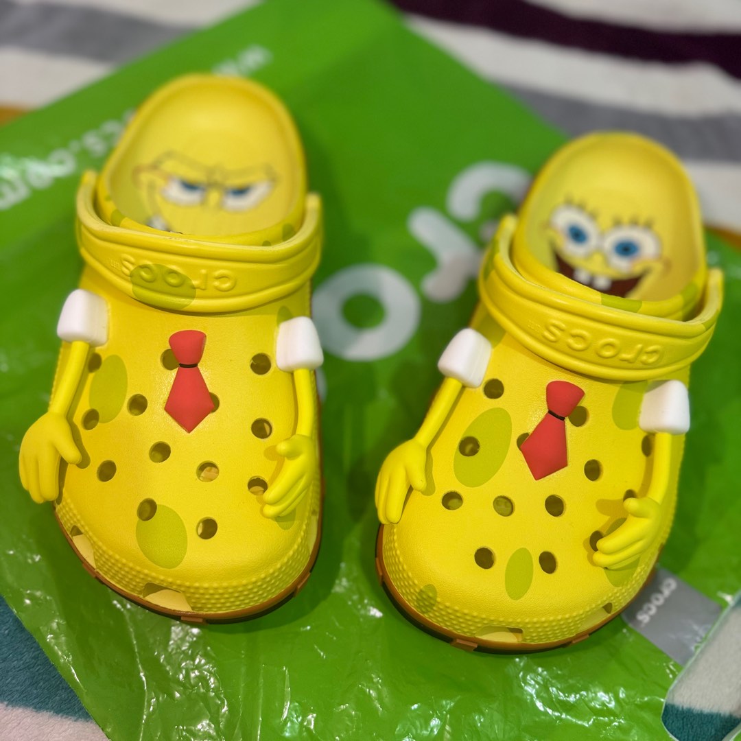 Crocs "Spongebob" edition, Everything Else, Looking For on Carousell