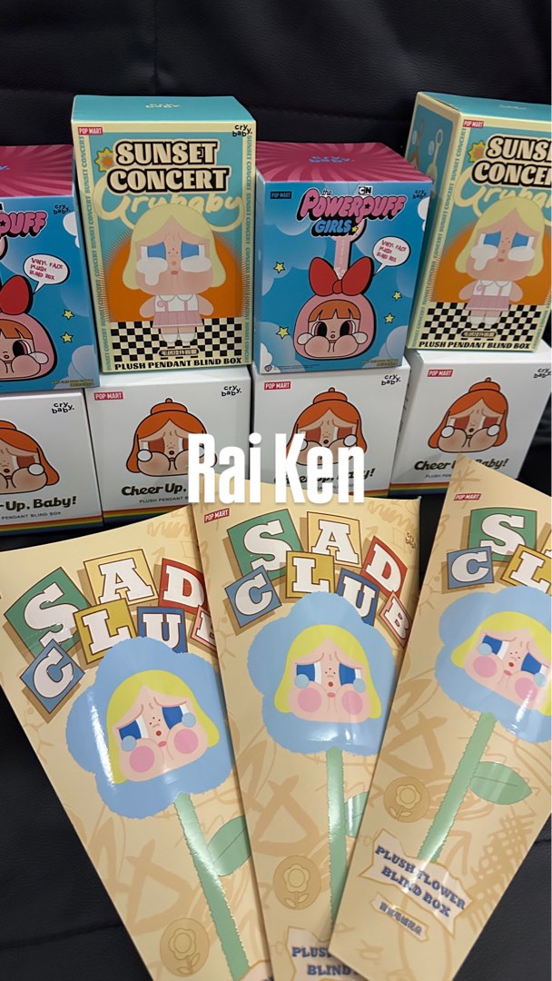 CRY BABY CHEER UP BABY, Hobbies & Toys, Toys & Games on Carousell