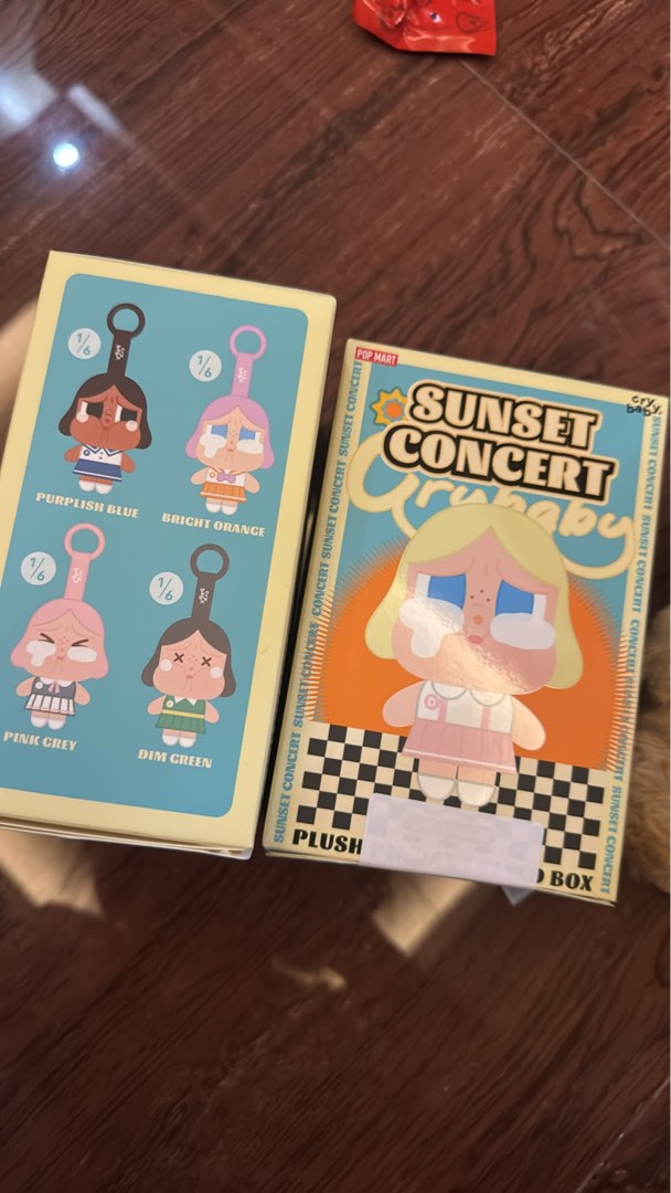 Cry Baby Sunset Concert Beige Blue and Dim Green, Hobbies & Toys, Toys ...