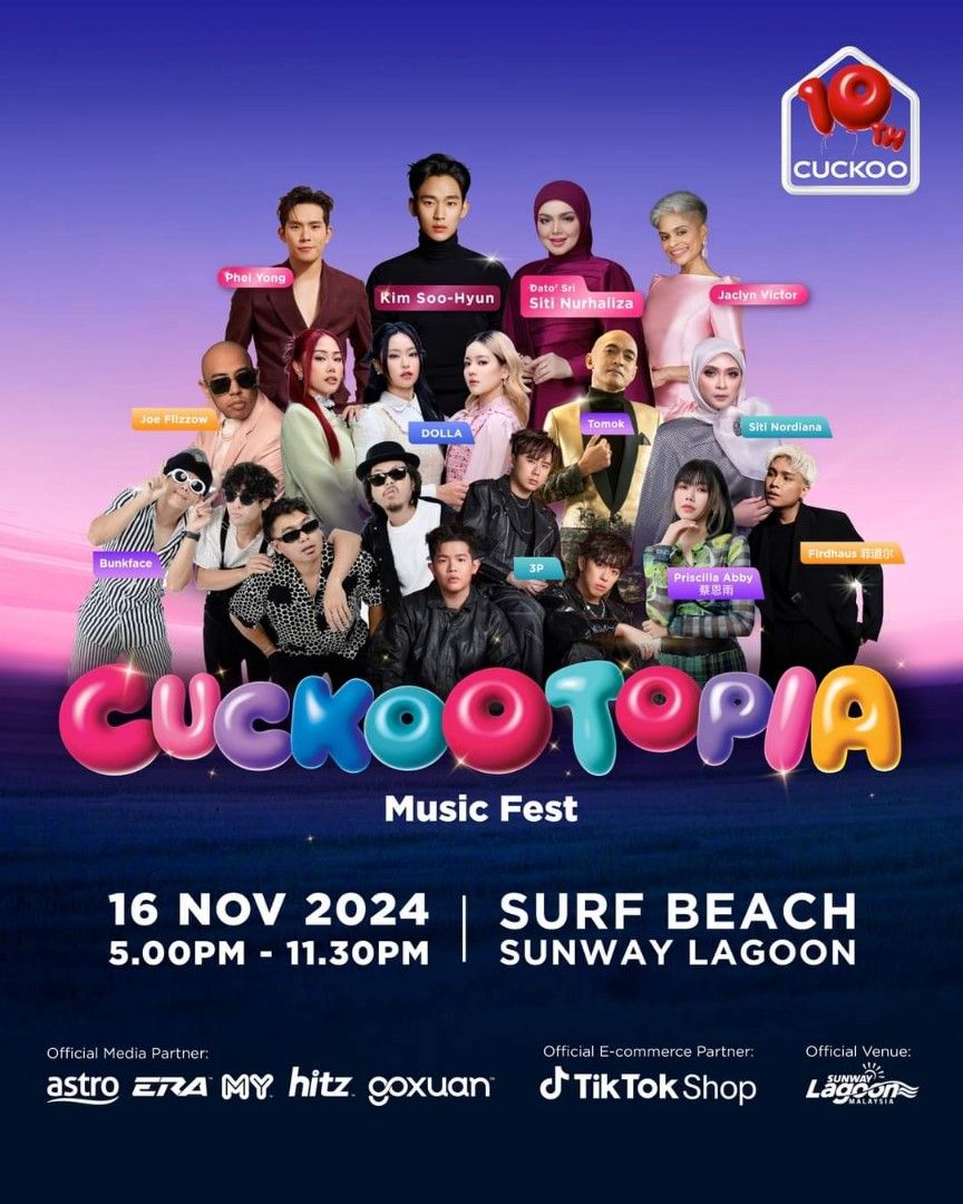 Cuckootopia Music Festival ticket, Tickets & Vouchers, Event Tickets on Carousell