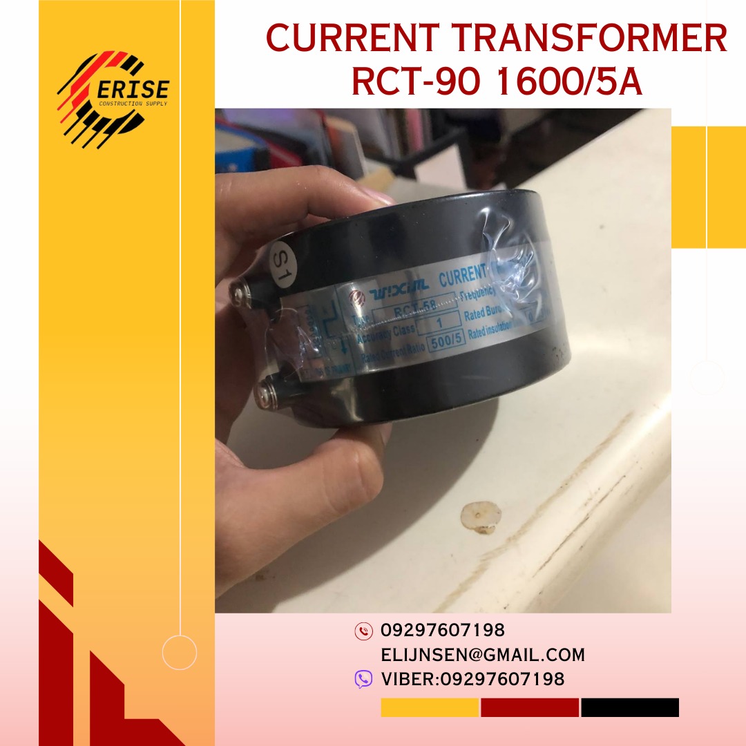 CURRENT TRANSFORMER RCT-90 1600/5A, Commercial & Industrial ...