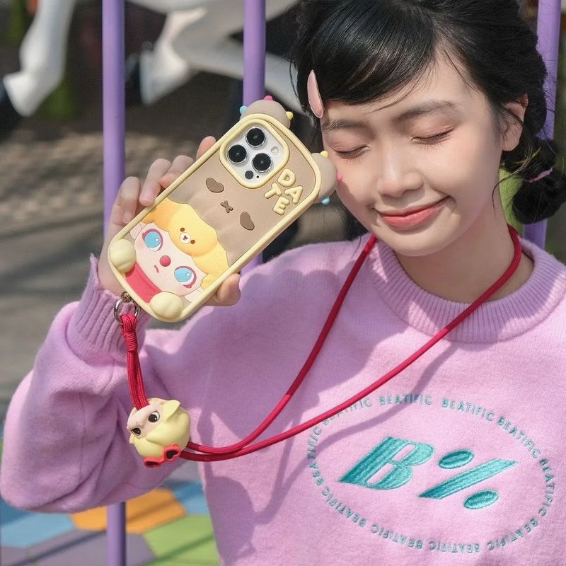 Dimoo Dating Lanyard Original Popmart, Telepon Seluler & Tablet ...