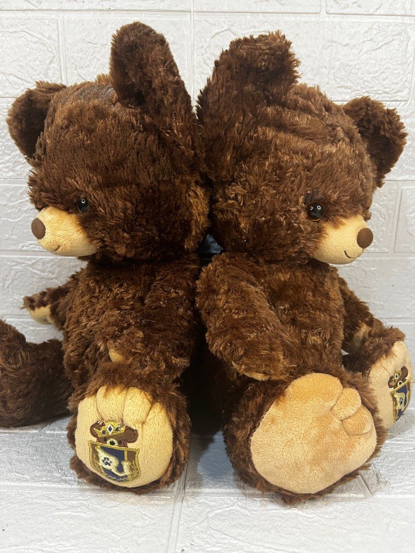 Disney Store UniBearsity x Ubear Ludwig Von Drake Edition Mocha Couple ...