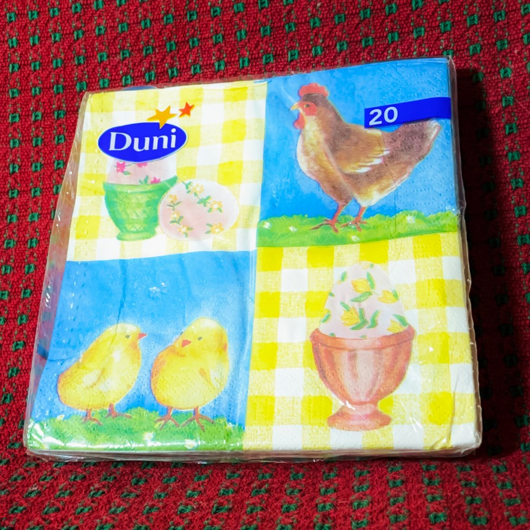 DUNI ILLUSTRATED EASTER PORTRAITS Premium Decorative European HQ Paper ...