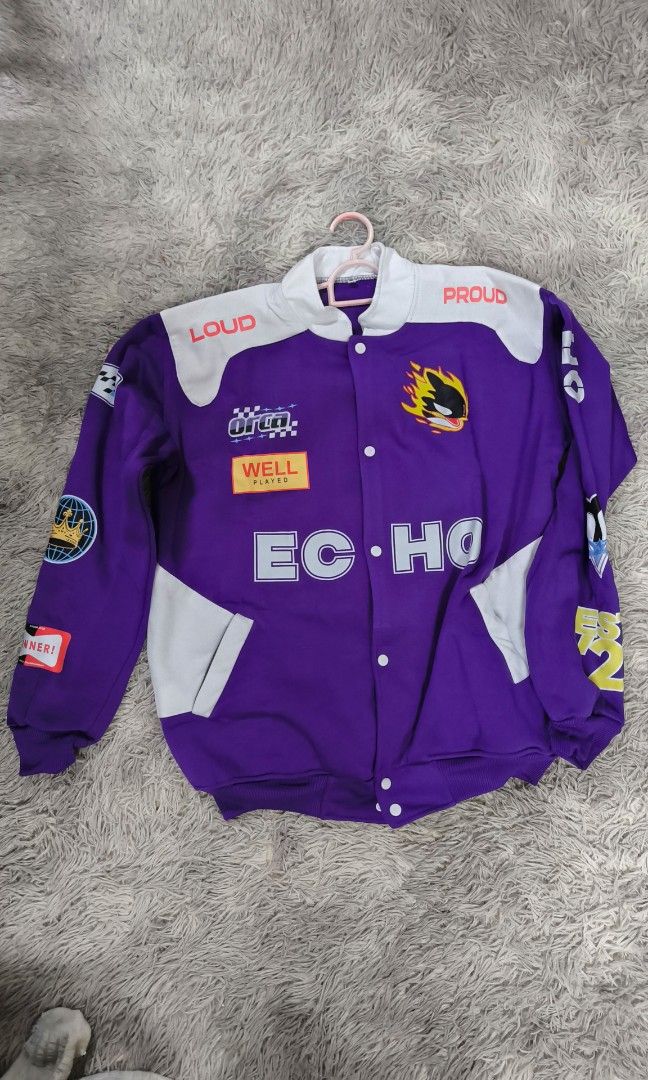 ECHO RACING VARSITY JACKET, Men's Fashion, Coats, Jackets and Outerwear ...