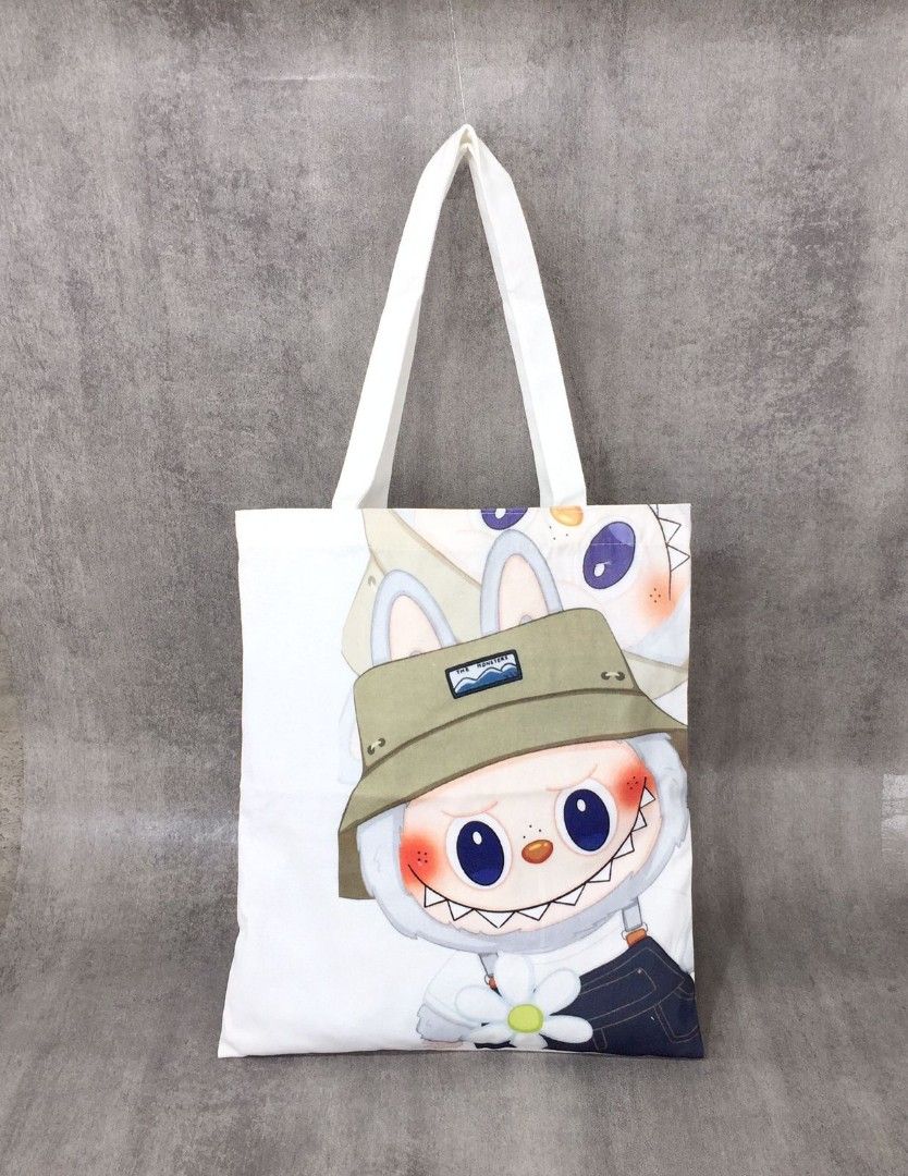 Fashion Labubu Shopping Bag, Fesyen Wanita, Tas & Dompet di Carousell