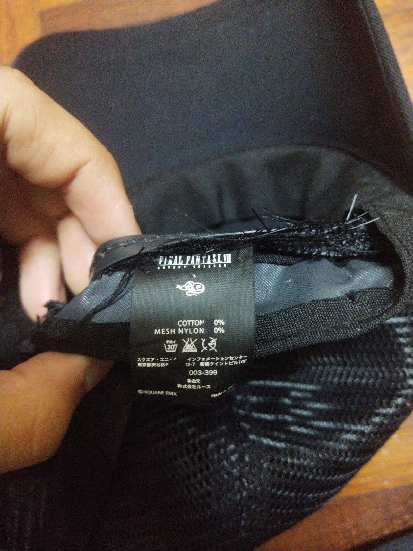 final fantasy jun matsui and tetsuya nomura trucker hat, Men's Fashion ...