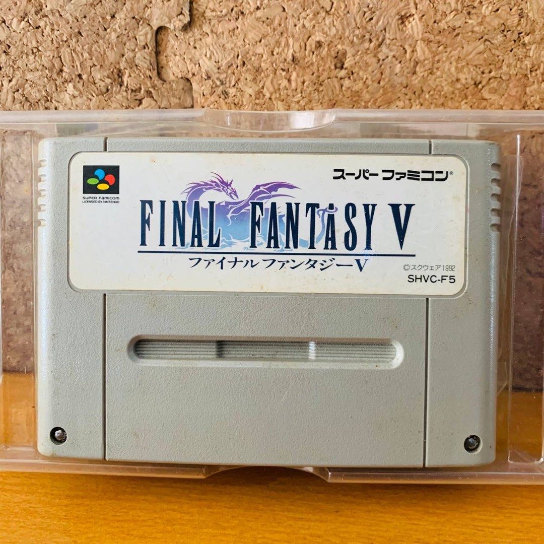 FINAL FANTASY V NINTENDO SFC Super Famicom SNES Complete w/ Box ...