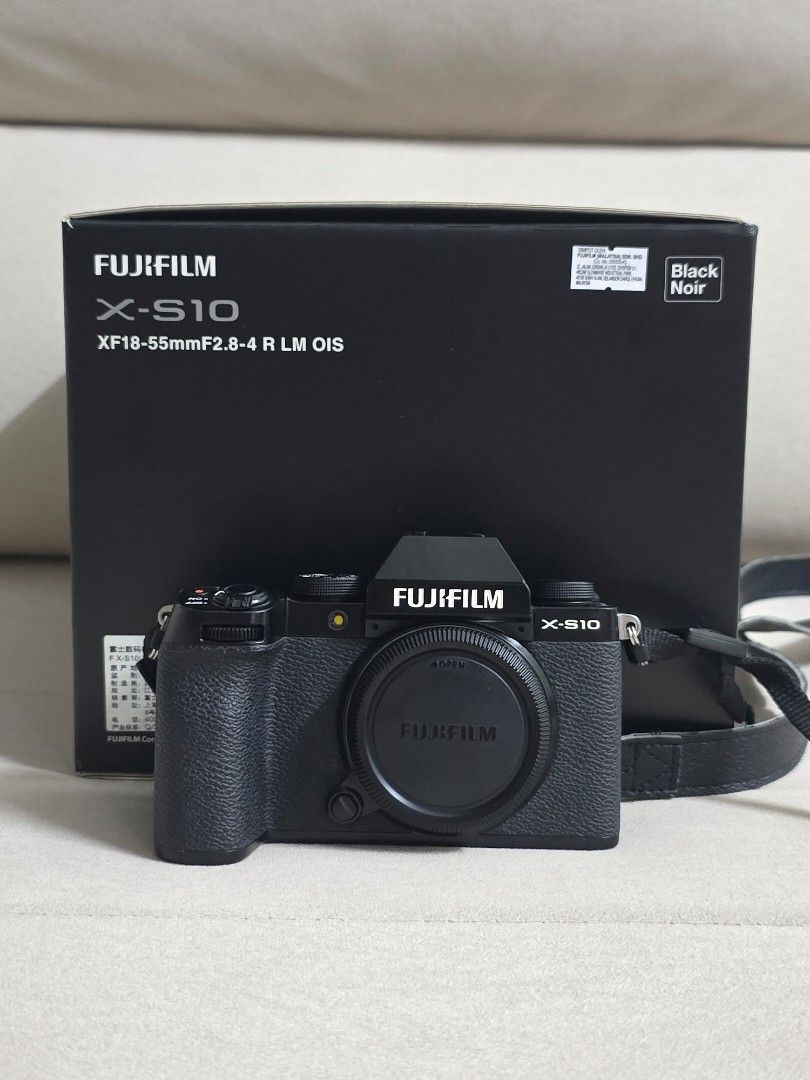 FUJIFILM X-S10 BODY XS10 SC19K FULL BOX SET, Photography, Cameras on ...