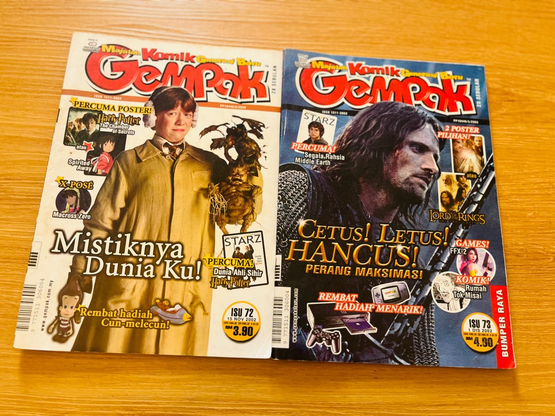 Gempak, Hobbies & Toys, Books & Magazines, Comics & Manga on Carousell
