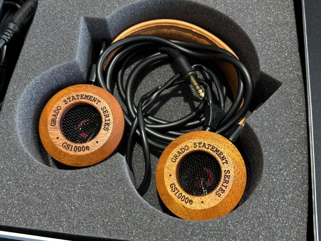 Grado GS1000E Statement Series Mahogany Wooden Mirai Audio, Audio ...