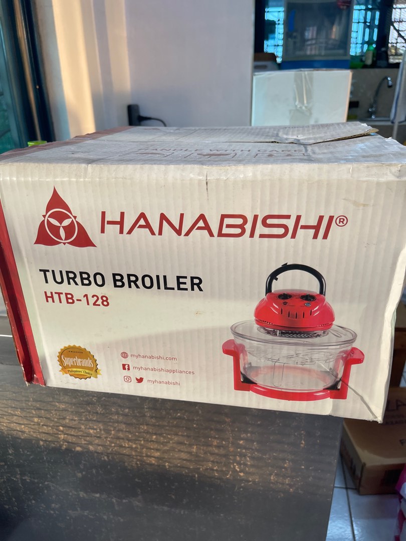 Hanabishi Turbo Broiler, Furniture & Home Living, Kitchenware ...