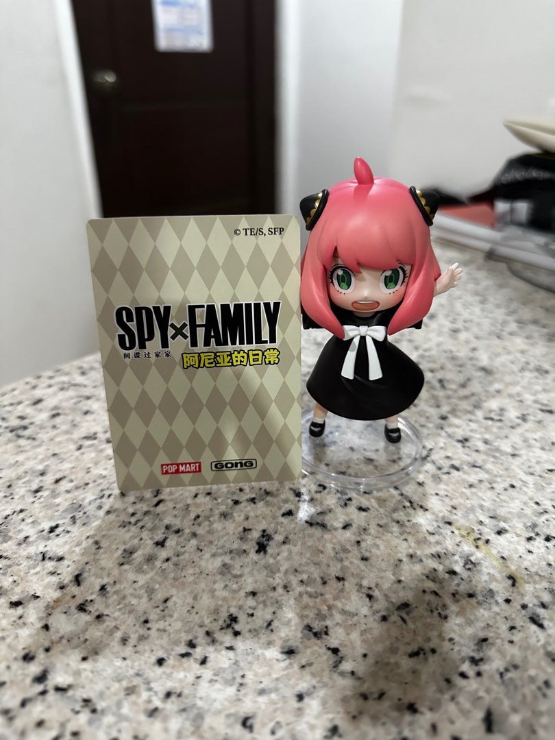Happy Anya Pop Mart Figure, Hobbies & Toys, Toys & Games on Carousell