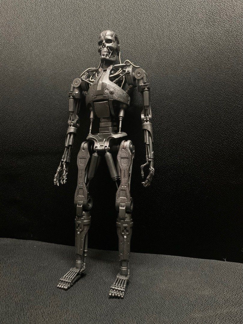 軍隊 hot toys Terminator 未來戰士 骨架 endoskeleton hottoys 模型 figure 玩具 T-700 ...