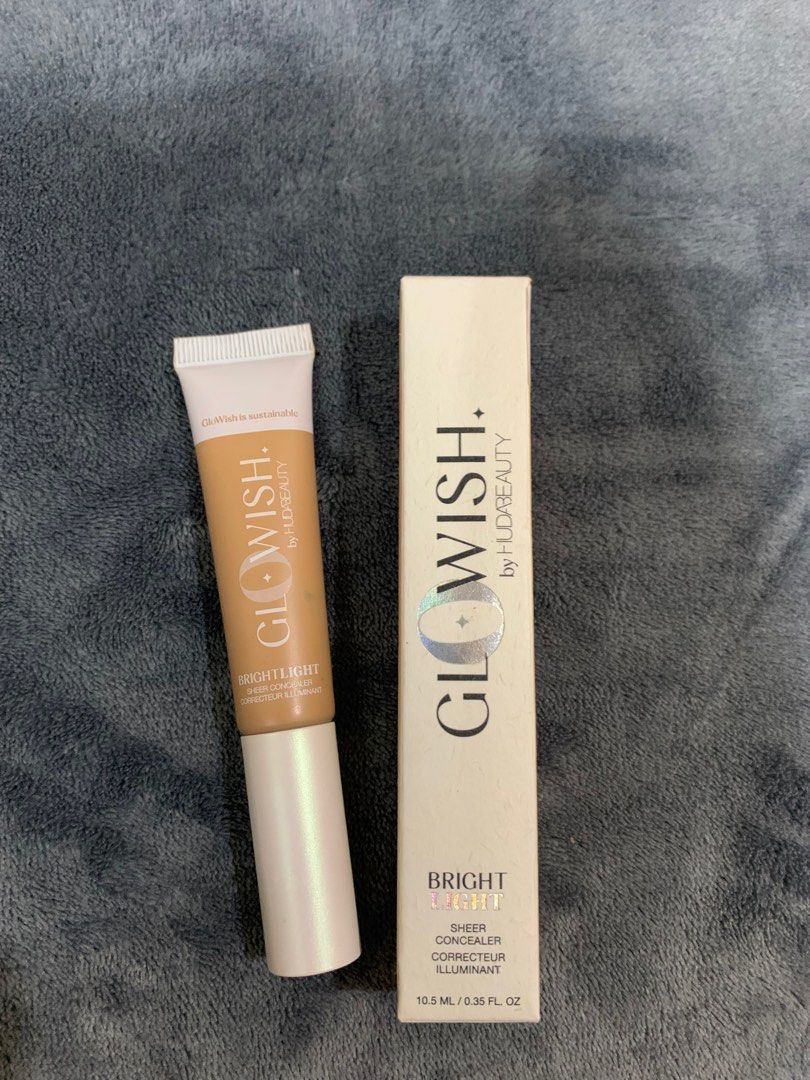 Huda Beauty Glowish Bright Light Sheer Concealer in 05 Medium, Beauty ...
