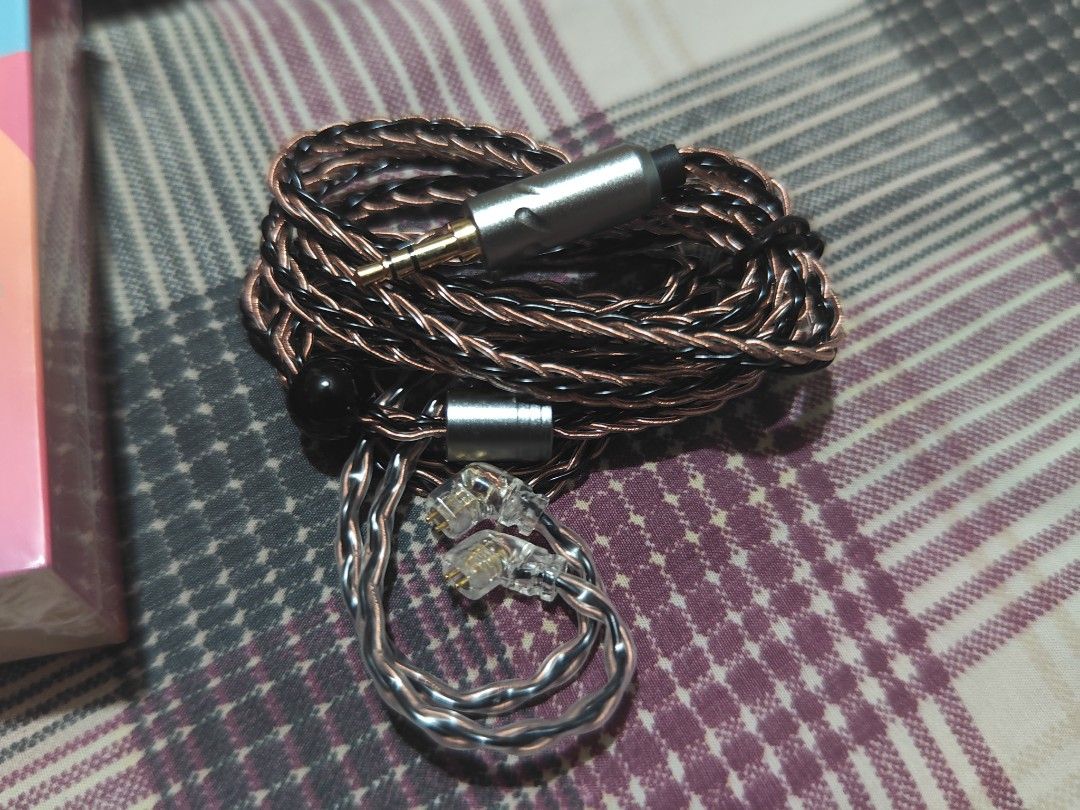 IEM Cables KZ C-pin QDC Type C Dongle 3.5mm Adapter 4-Core 8-Core, Audio, Earphones on Carousell