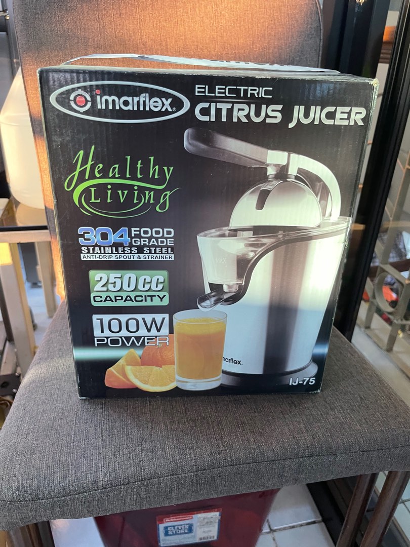 Imarflex citrus juicer 250cc, Furniture & Home Living, Home Improvement ...