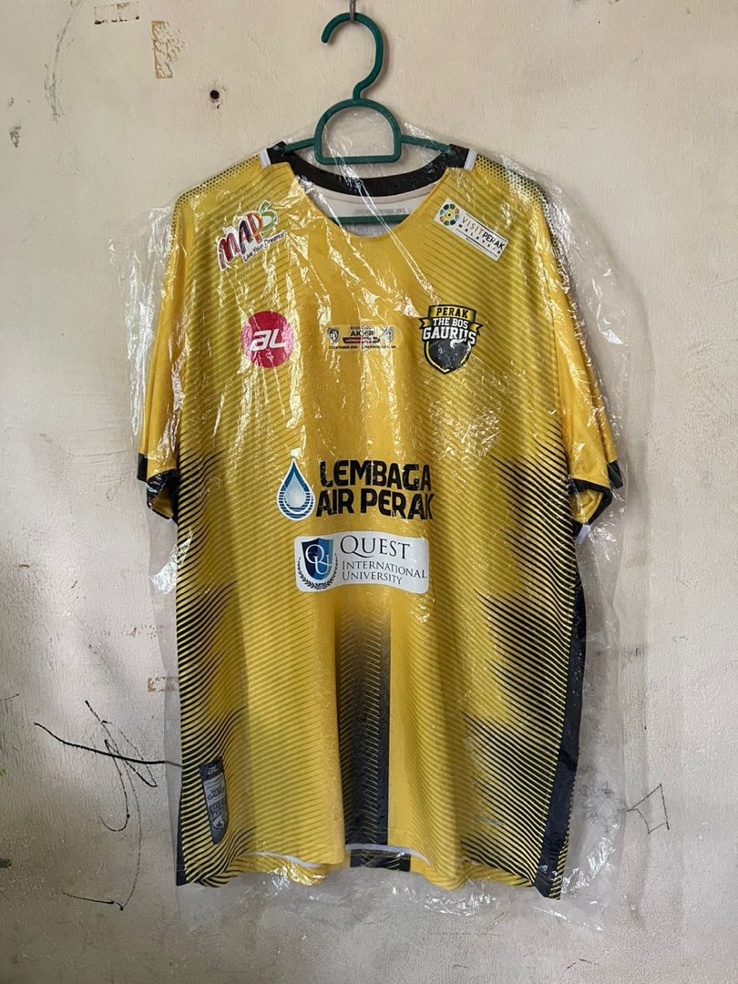 Jersey Perak FA home 2018 (Original player issue), Men's Fashion ...
