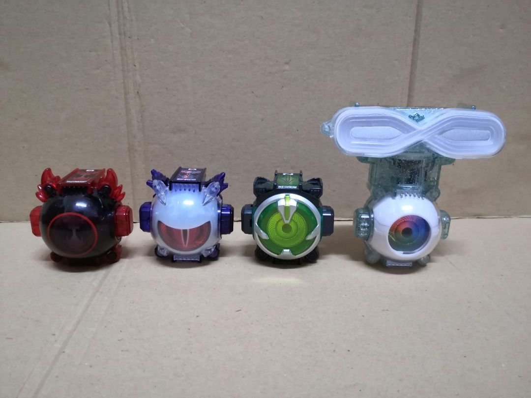 Kamen Rider Ghost: DX Eyecon Mugen, Necrom, Deep Specter & Toucon Boost, Hobbies & Toys, Toys ...