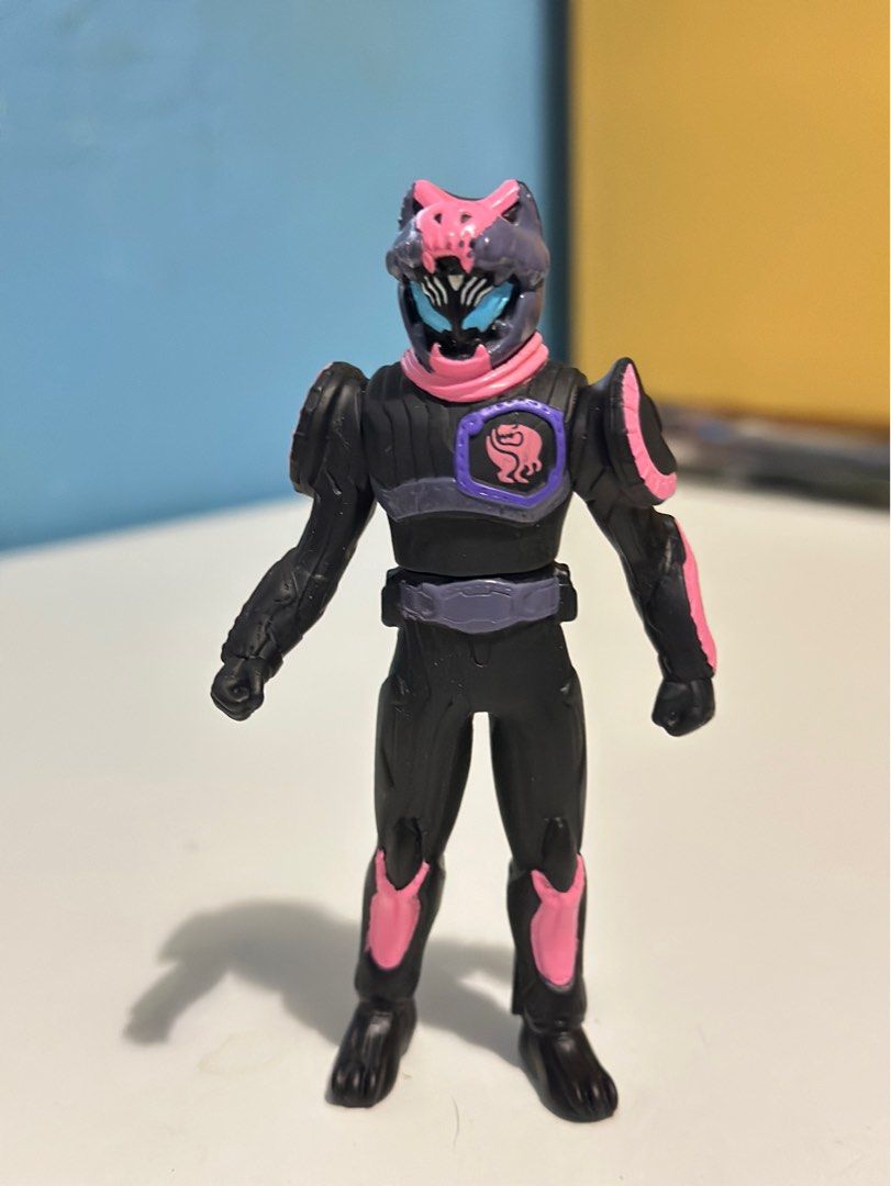 KAMEN RIDER Revise REX GENOME Vice Sofubi Hero Mini Vinyl Figure Bandai ...