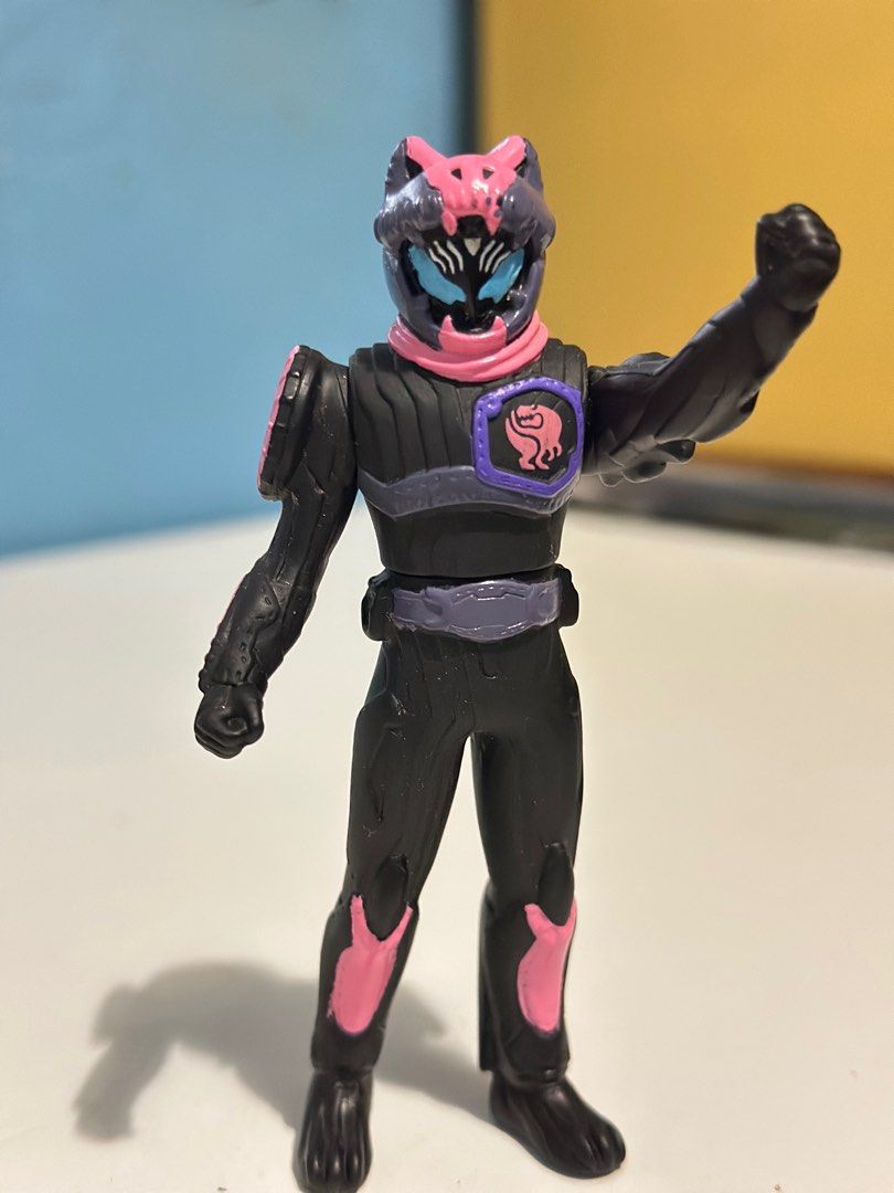 KAMEN RIDER Revise REX GENOME Vice Sofubi Hero Mini Vinyl Figure Bandai ...
