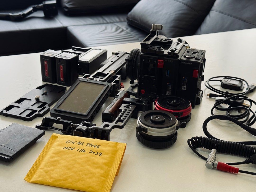Kinefinity Mavo 6K Cinema Camera Full Set, Photography, Cameras on Carousell