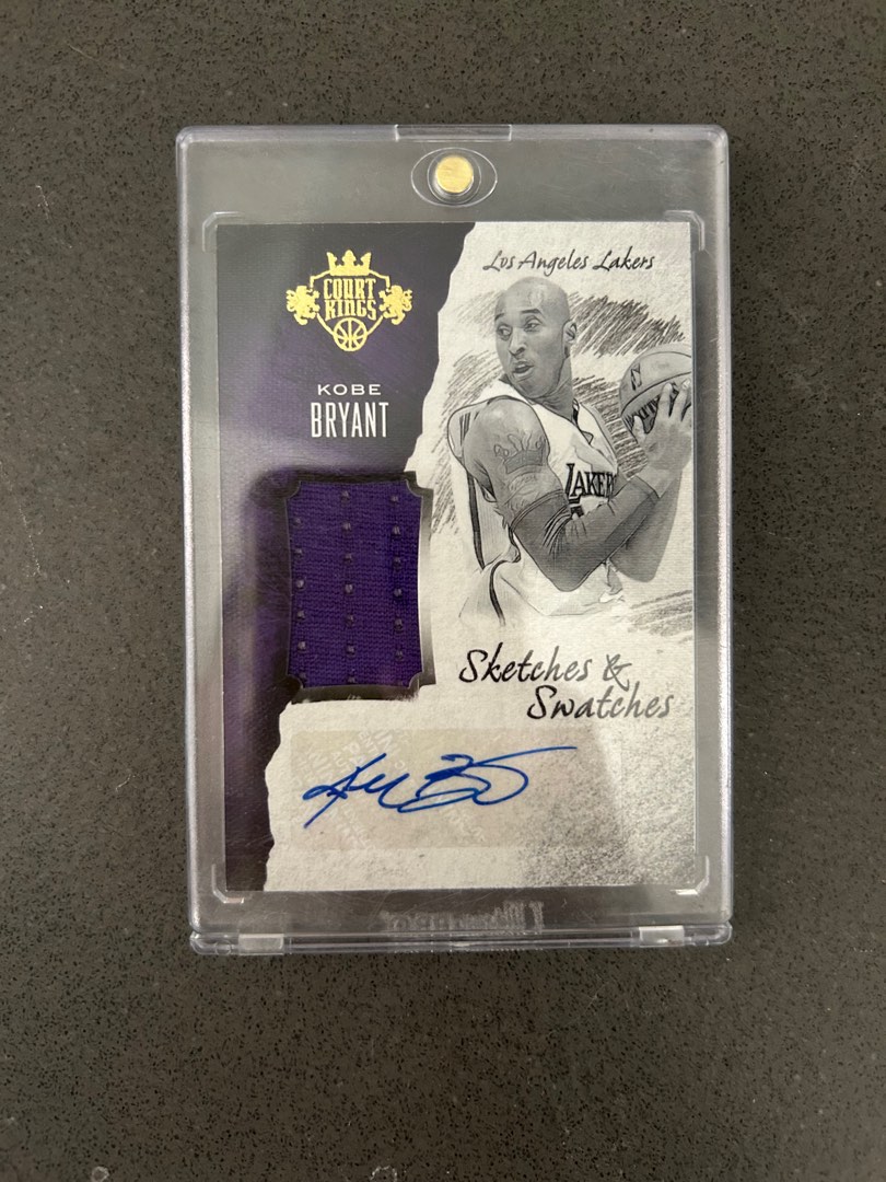 Kobe Bryant Court King Patch Auto /60, 興趣及遊戲, 收藏品及紀念品, 明星周邊 - Carousell