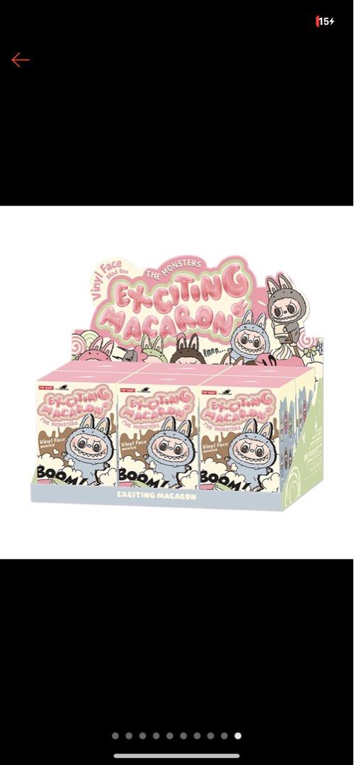 Labubu macaron v1 1 set ori popmart, Toys & Collectibles, Lainnya di ...