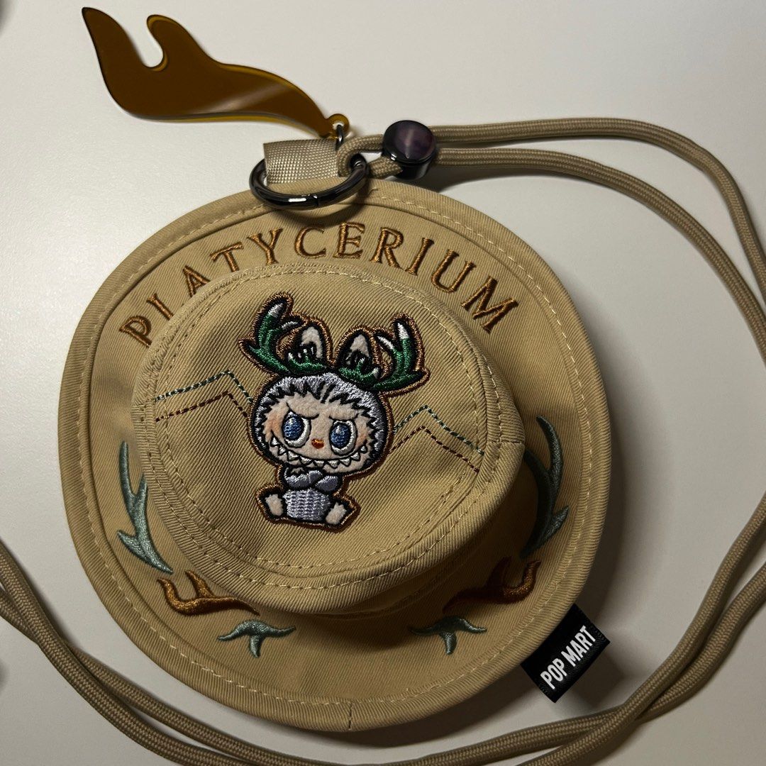 Labubu Platycerium Bucket Hat Mini Bag, Hobbies & Toys, Collectibles ...