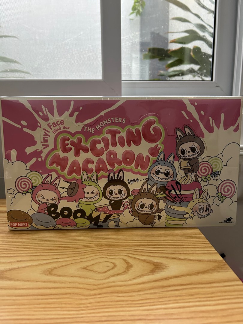 Labubu Tasty Macarons V1, Hobbies & Toys, Toys & Games on Carousell