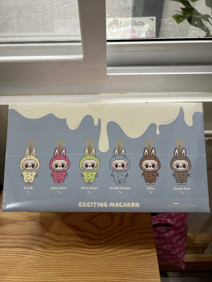 Labubu Tasty Macarons V1, Hobbies & Toys, Toys & Games on Carousell
