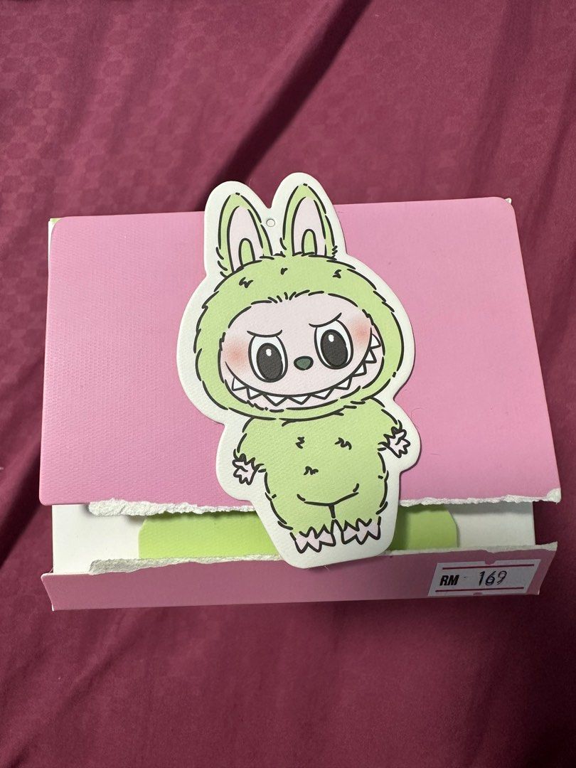 LABUBU V1 GREEN GRAPE, Hobbies & Toys, Toys & Games on Carousell