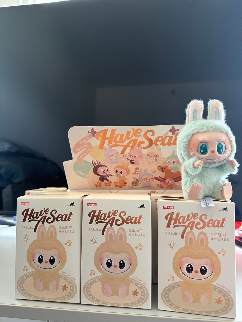 Labubu v2 Authentic Blindbox, Hobbies & Toys, Toys & Games on Carousell