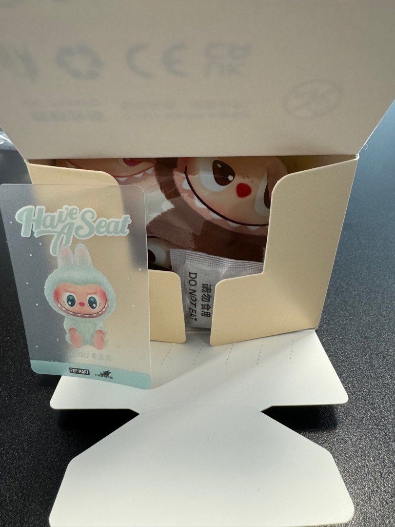 Labubu V2 sitting down version, Hobbies & Toys, Toys & Games on Carousell